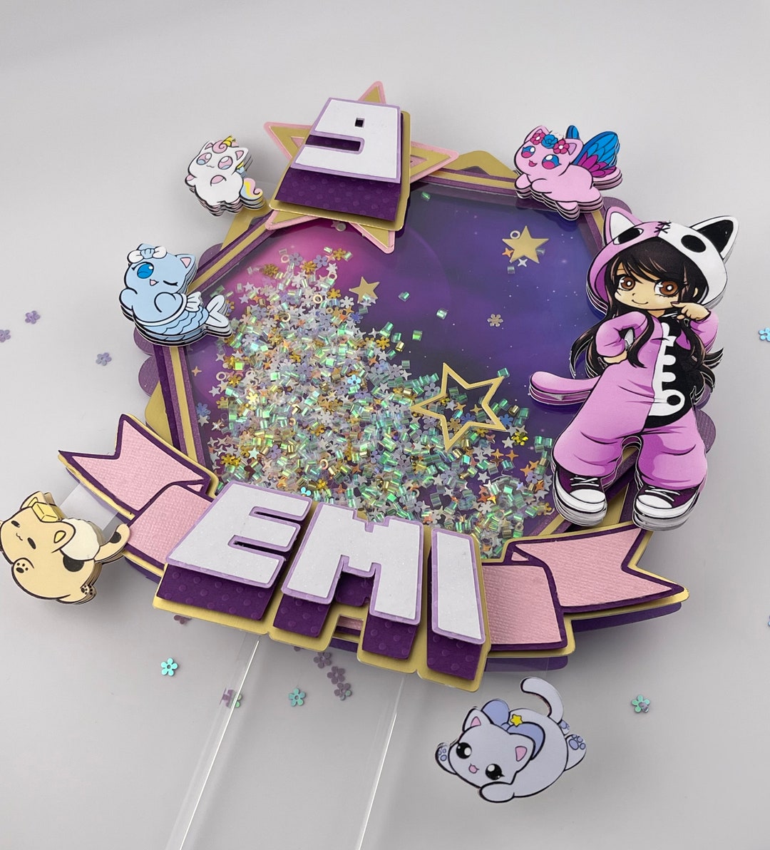 Aphmau Birthday Cake Topper - Etsy
