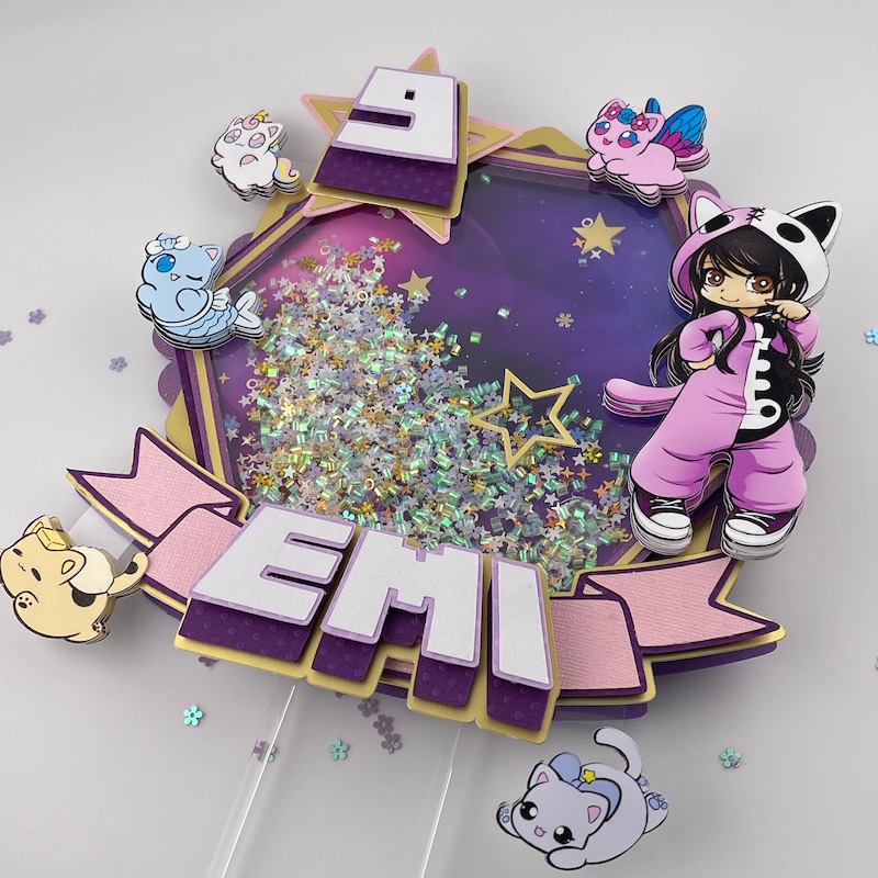 Aphmau Birthday Cake - Etsy