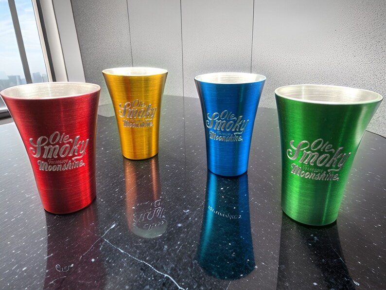 Vintage Style Aluminum Shot Glass Set - Enjoy A Classic Sipping ...