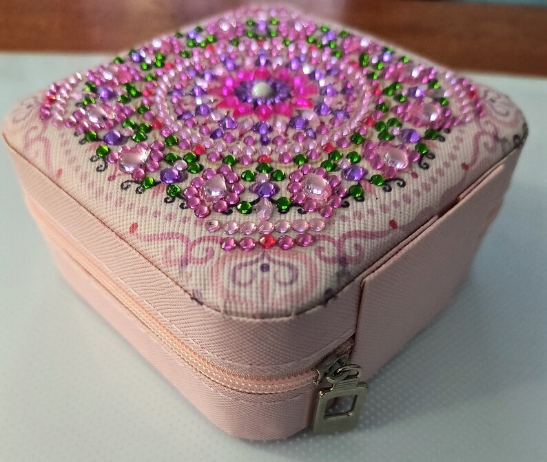 Diamond Travel Jewelry Box - Etsy