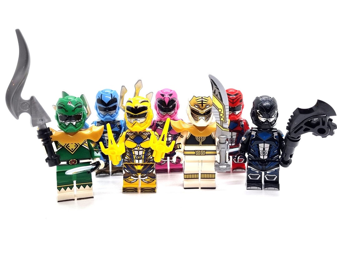 Power Rangers Custom Minifig Hand Assembled Xmas Gift for Him - Etsy UK