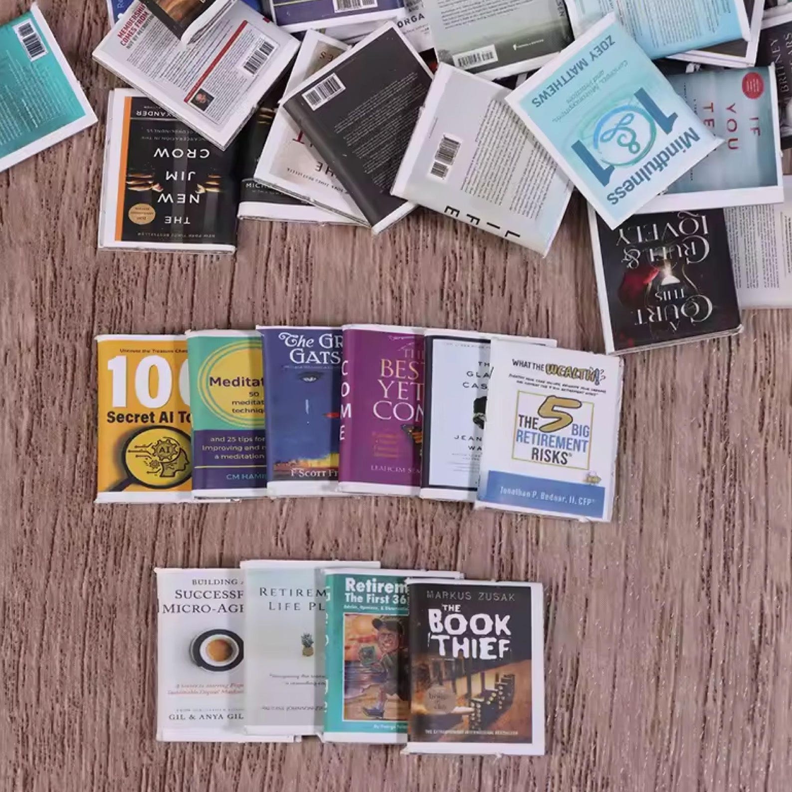 Anxiety Bookroom Shake, Handcrafted Mini Room Box, Small House ...