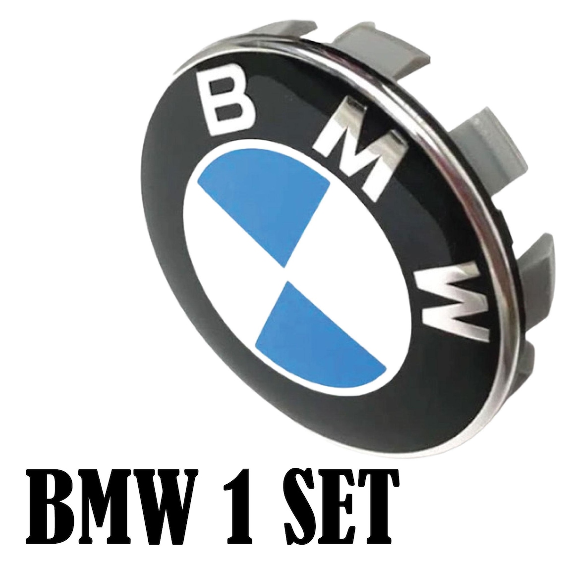 68mm Floating Wheel Center Caps Set of 4 Blue/white - Etsy