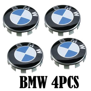68mm Floating Wheel Center Caps Set of 4 Blue/white - Etsy