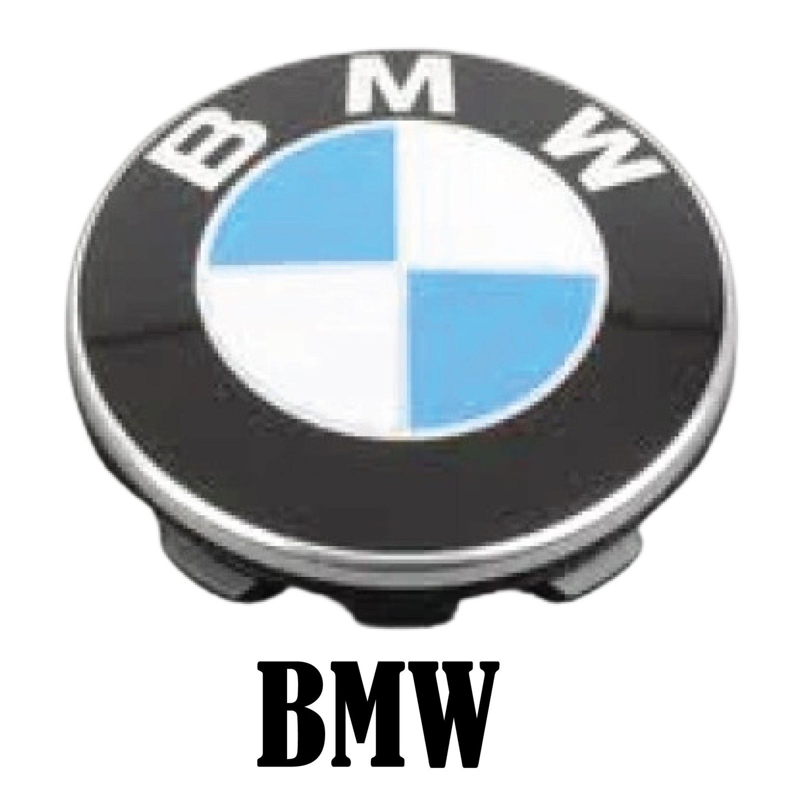 68mm Floating Wheel Center Caps Set of 4 Blue/white - Etsy