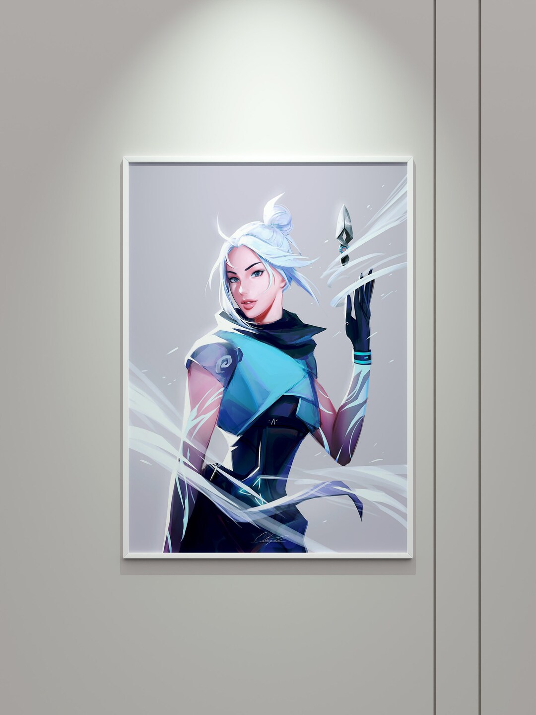 Valorant Art, Valorant Canvas, Valorant Poster, Jett Poster, Valorant ...