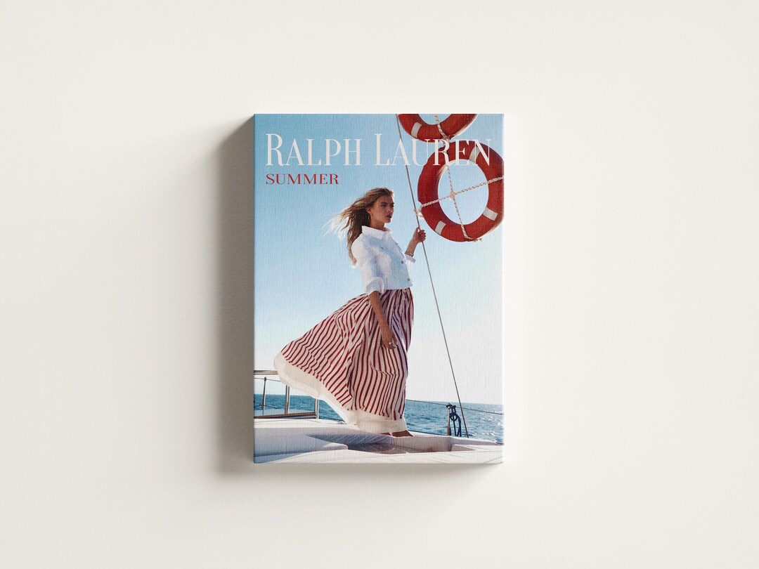 Ralph Lauren Poster, Treny Wall Art, Summer Poster, Ralph Lauren Print ...