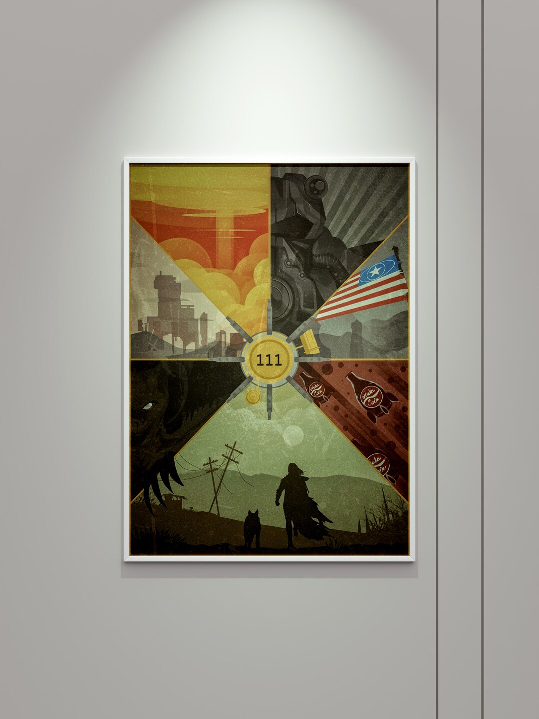 Fallout Poster Fallout Print Fallout 4 Fallout Art Fallout - Etsy
