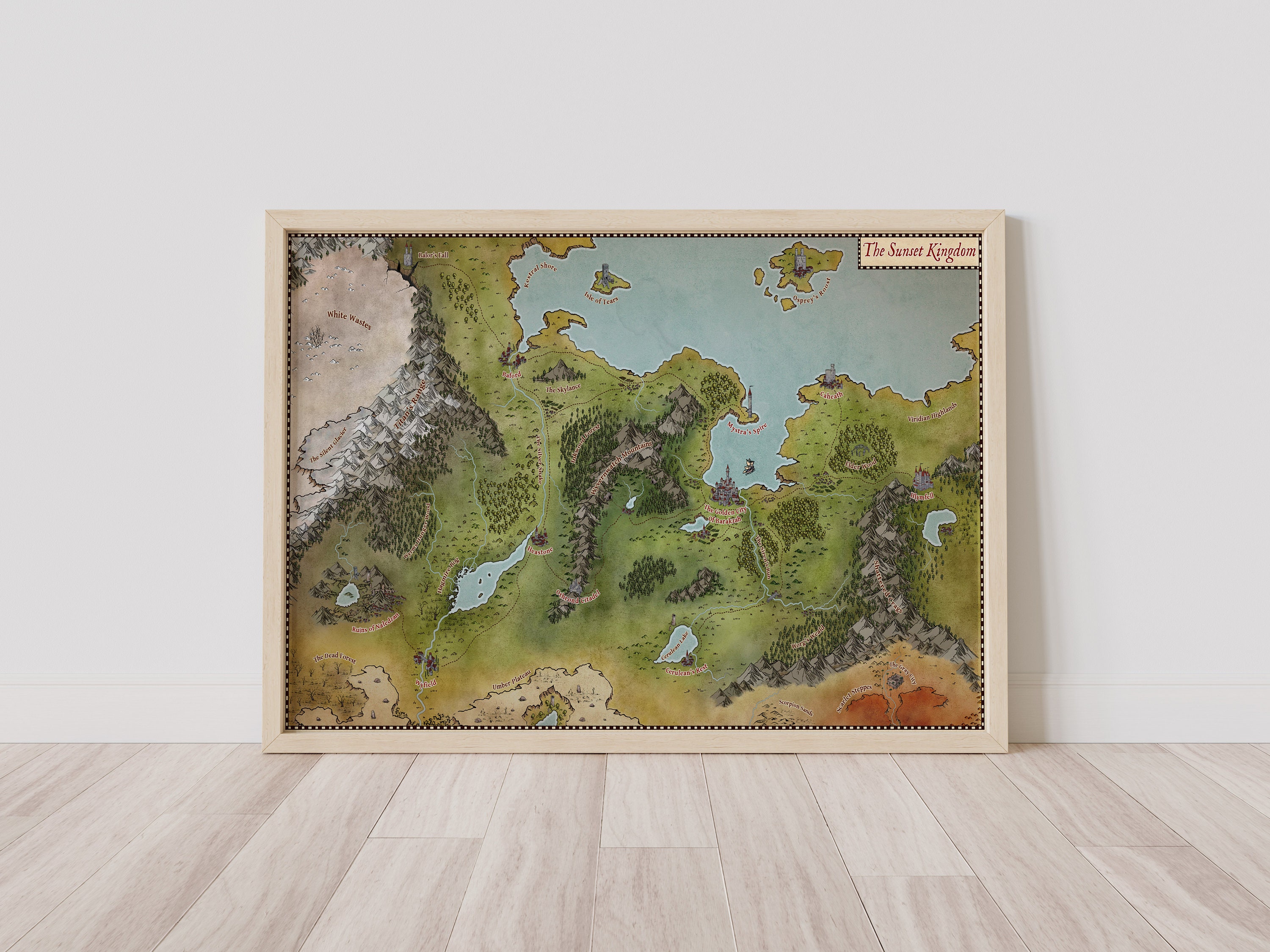 Dungeons Dragons Map Dungeons Dragons Art Dungeons Dragons - Etsy