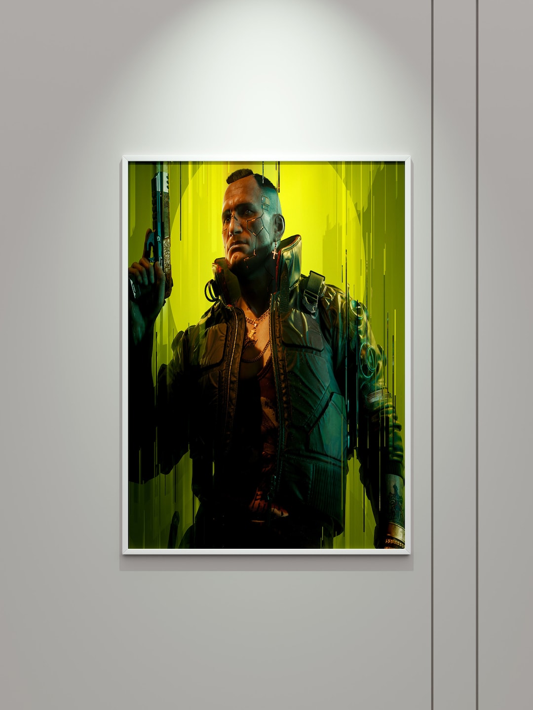 Cyberpunk 2077 Art, Cyberpunk 2077 Poster, Cyberpunk 2077 Canvas, Night ...