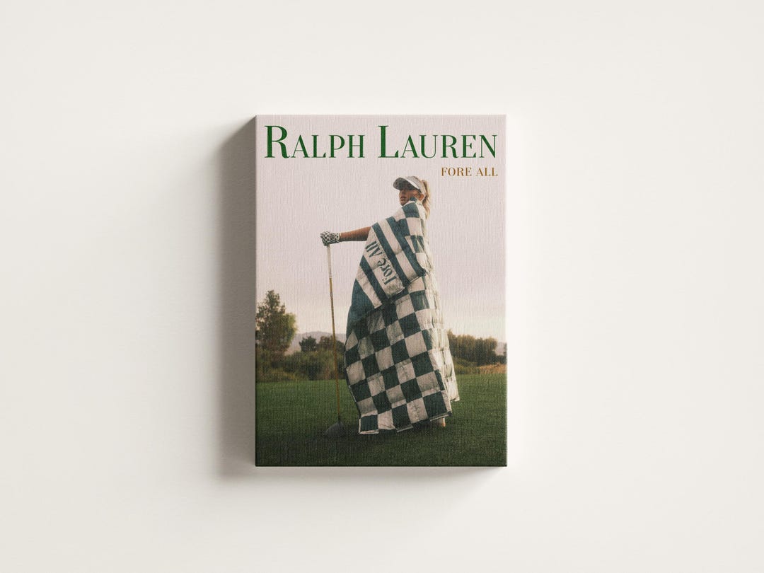 Ralph Lauren Poster, Fashion Print, Ralph Lauren Print, Fashion Poster ...