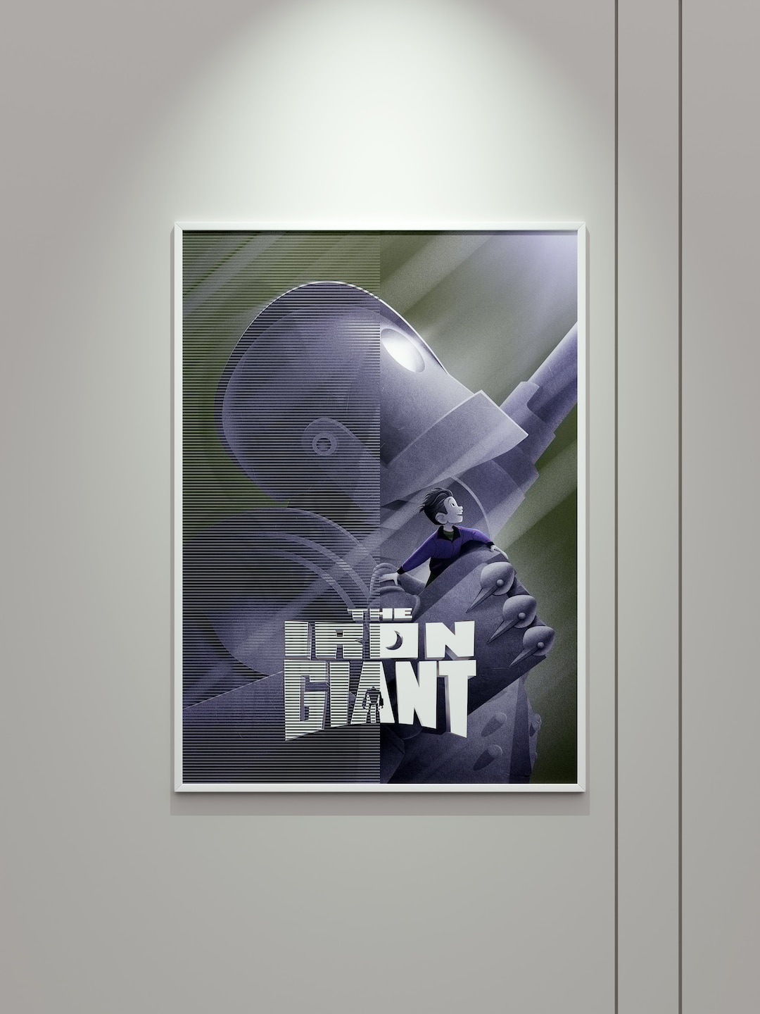 The Iron Giant Poster the Iron Giant Art the Iron Giant - Etsy