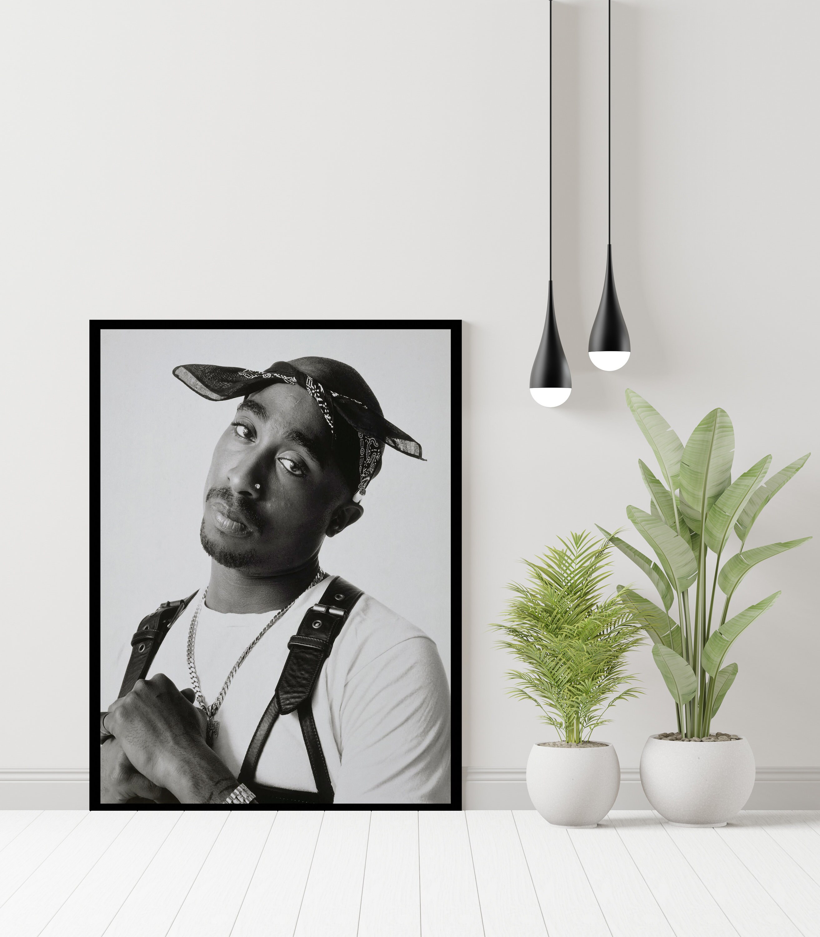 Tupac Art, Tupac Poster, Tupac Canvas, Tupac Print, Tupac Amaru Shakur ...