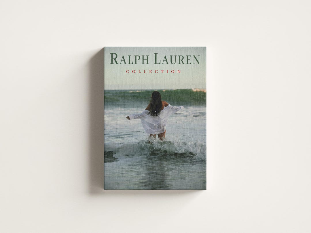 Fashion Magazine Poster, Ralph Lauren Print, Trendy Wall Art, Ralph ...