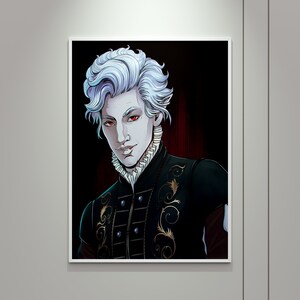 Astarion Poster, Astarion Art, Astarion Canvas, Astarion Print, Baldurs ...