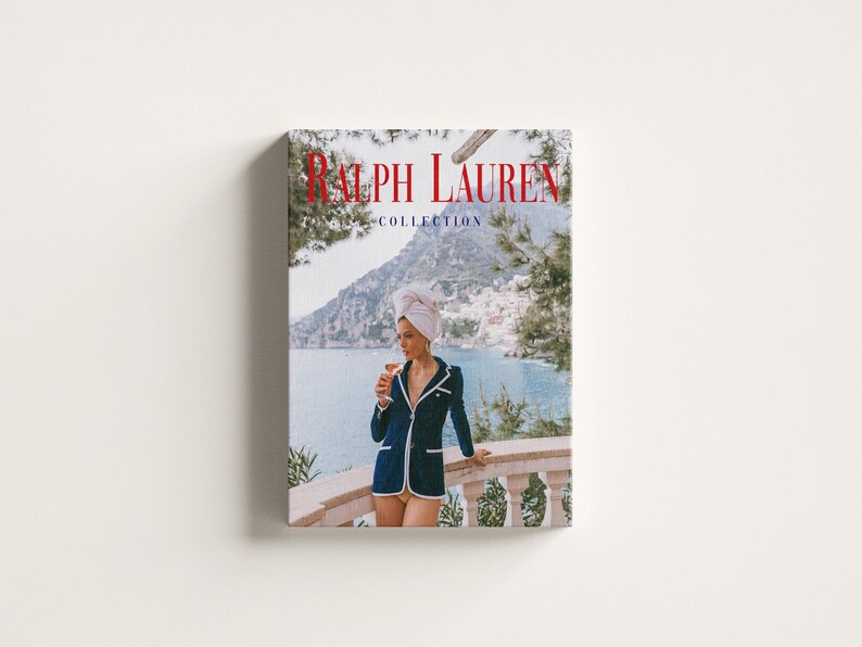 Fashion Poster, Ralph Lauren Poster, Fashion Print, Ralph Lauren Print ...