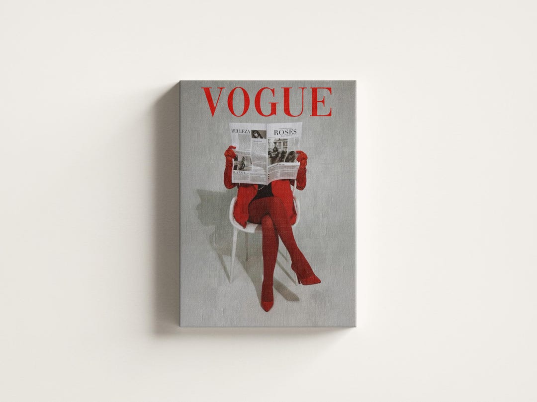 Fashion Poster, Vogue Poster, Luxury Life Print, Vogue Canvas, Fashion ...