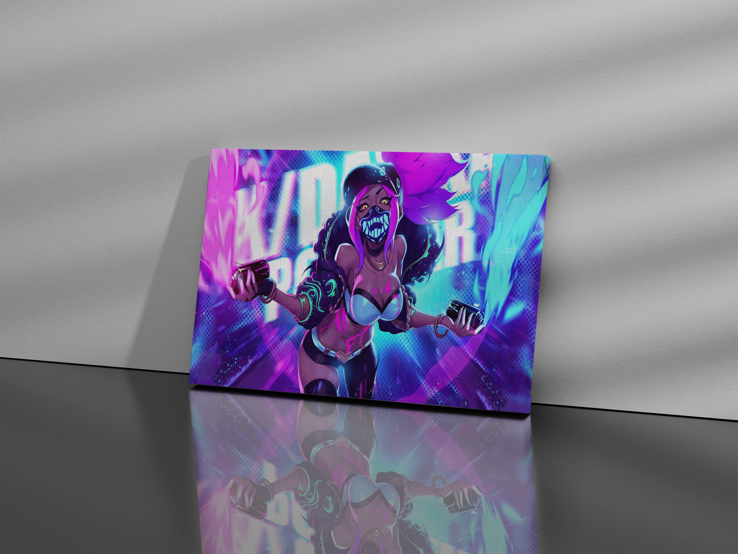 Akali Poster, Akali Print, Akali Art, Akali Canvas, League of Legends ...
