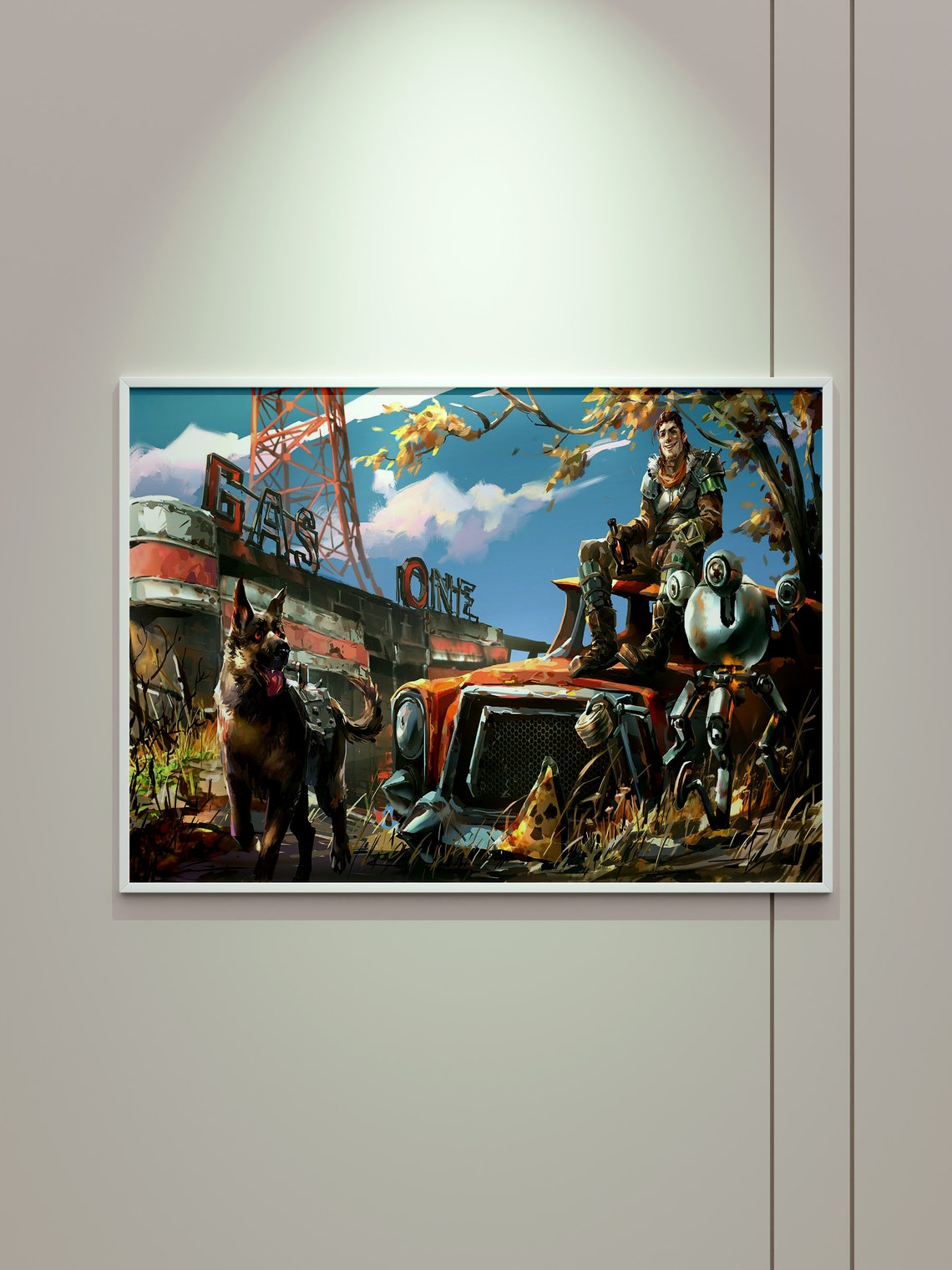 Fallout Art, Fallout Canvas, Fallout Poster, Fallout 4, New Vegas ...
