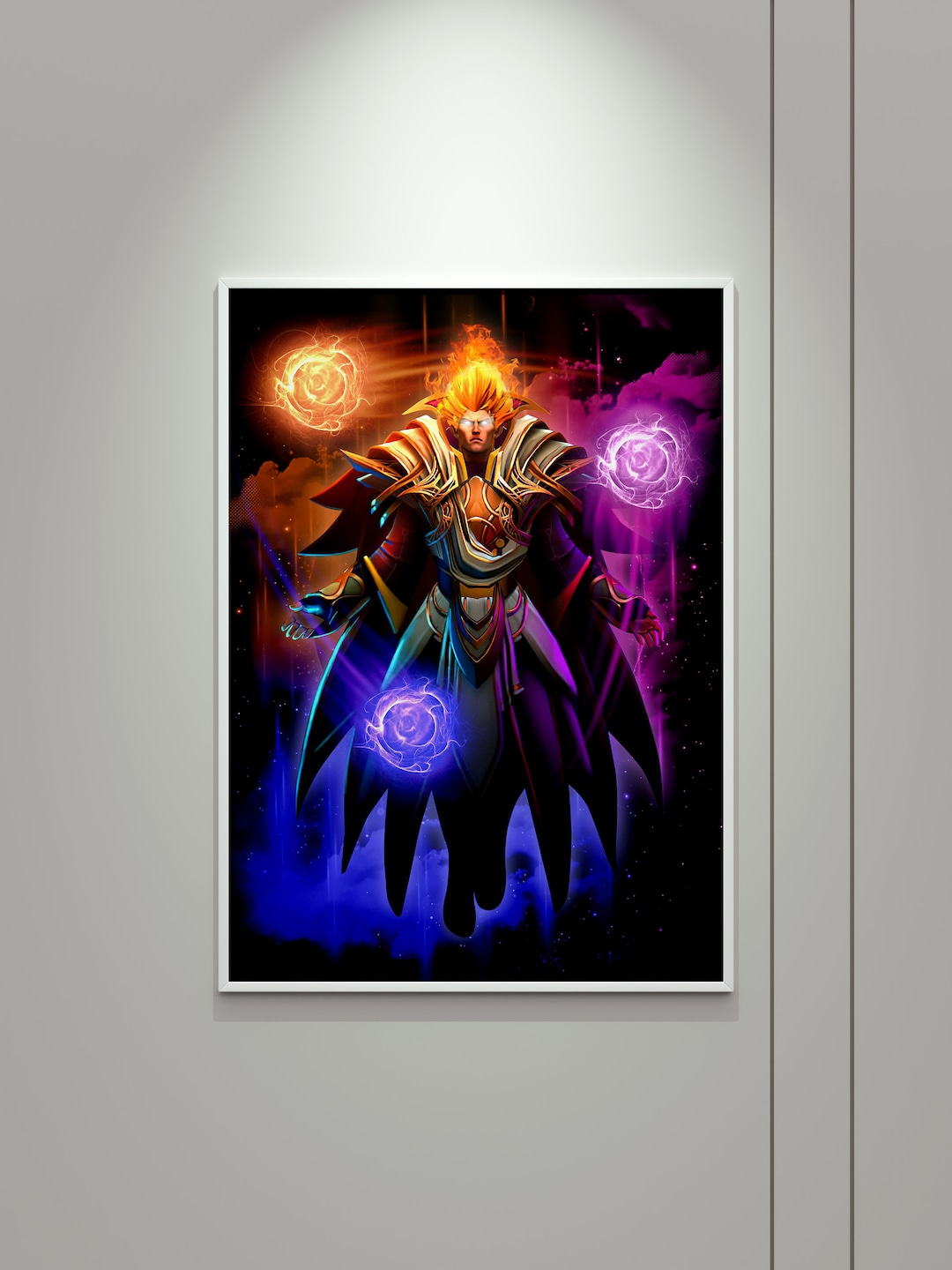 Dota 2 Poster Invoker Art Dota 2 Canvas Invoker Poster - Etsy