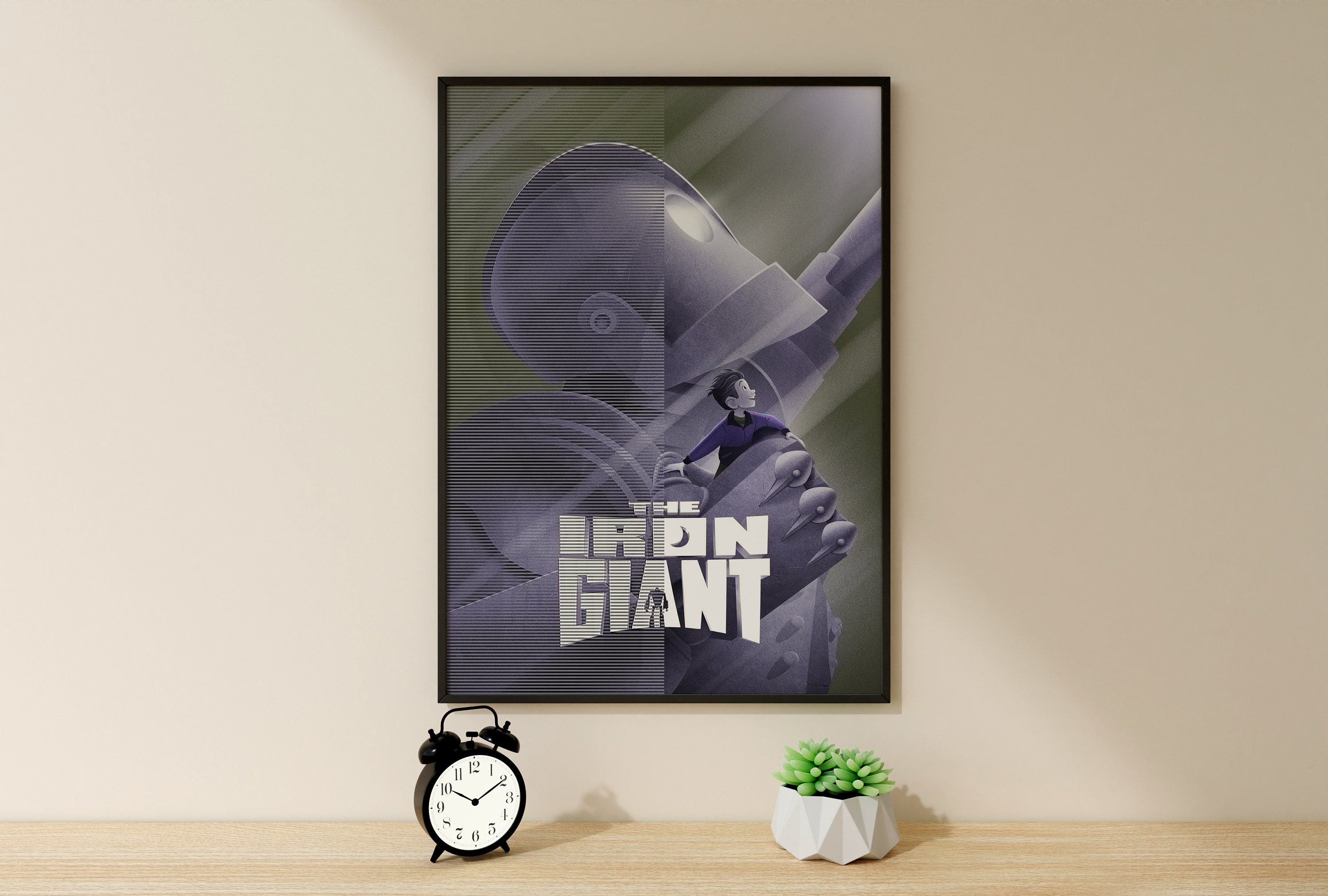 The Iron Giant Poster the Iron Giant Art the Iron Giant - Etsy