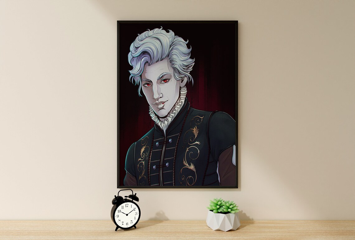 Astarion Poster, Astarion Art, Astarion Canvas, Astarion Print, Baldurs ...