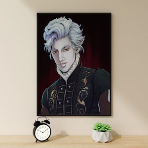 Astarion Poster, Astarion Art, Astarion Canvas, Astarion Print, Baldurs ...