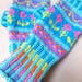 Flower Border Mittens - Etsy