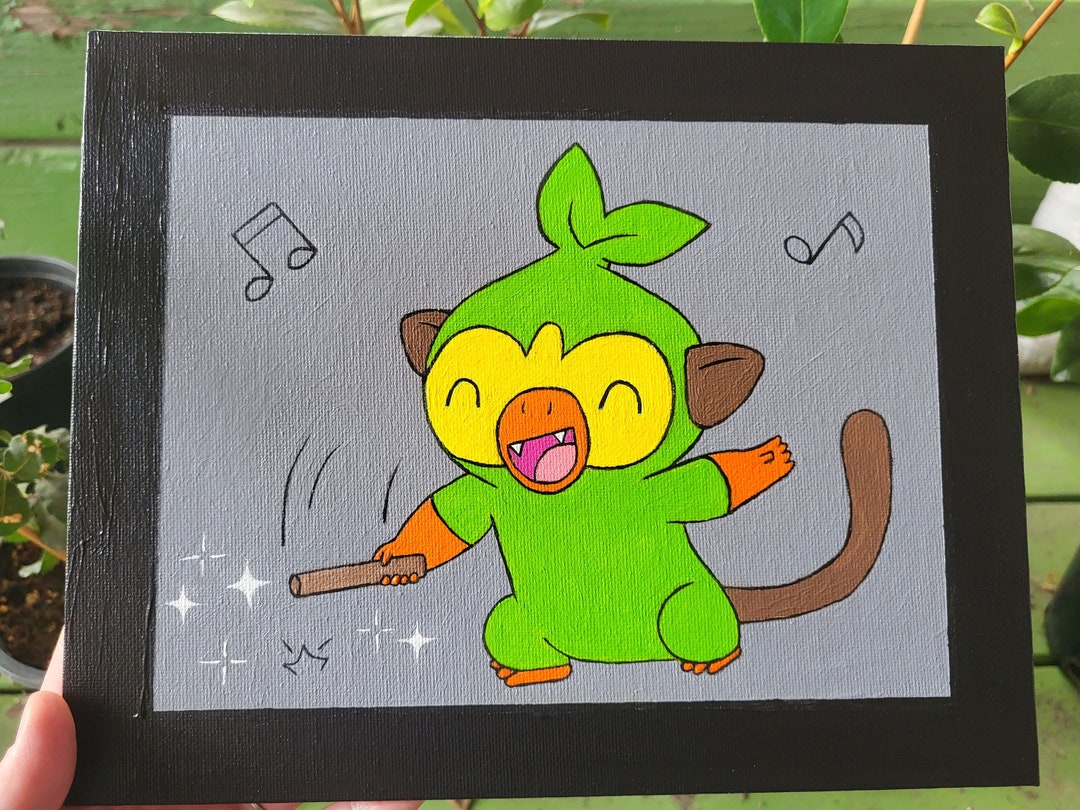 Custom Pokemon Painting - Etsy