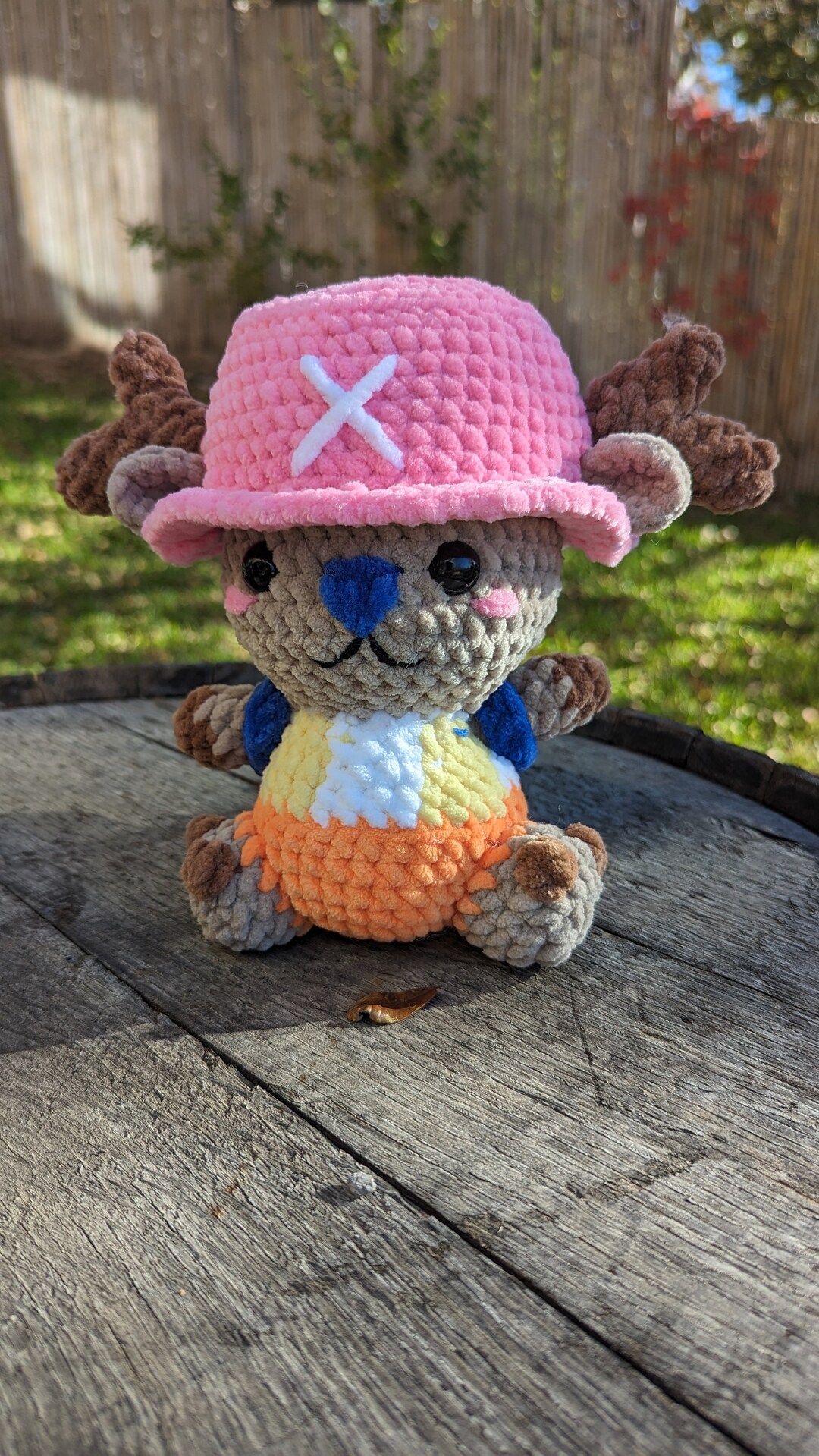 Amigurumi Chopper Plushie: Made-to-order | Handmade Crochet Reindeer - Etsy