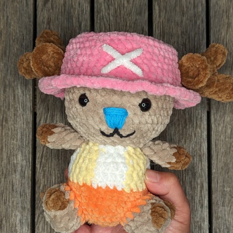 Chopper One Piece Plushie - Etsy