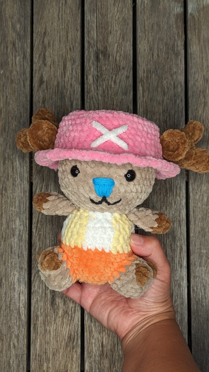Amigurumi Chopper Plushie: Made-to-order Handmade Crochet - Etsy