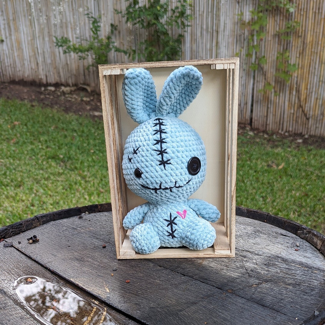 Amigurumi Voodoo Rabbit Plushie: Made-to-order | Handmade Crochet Doll ...