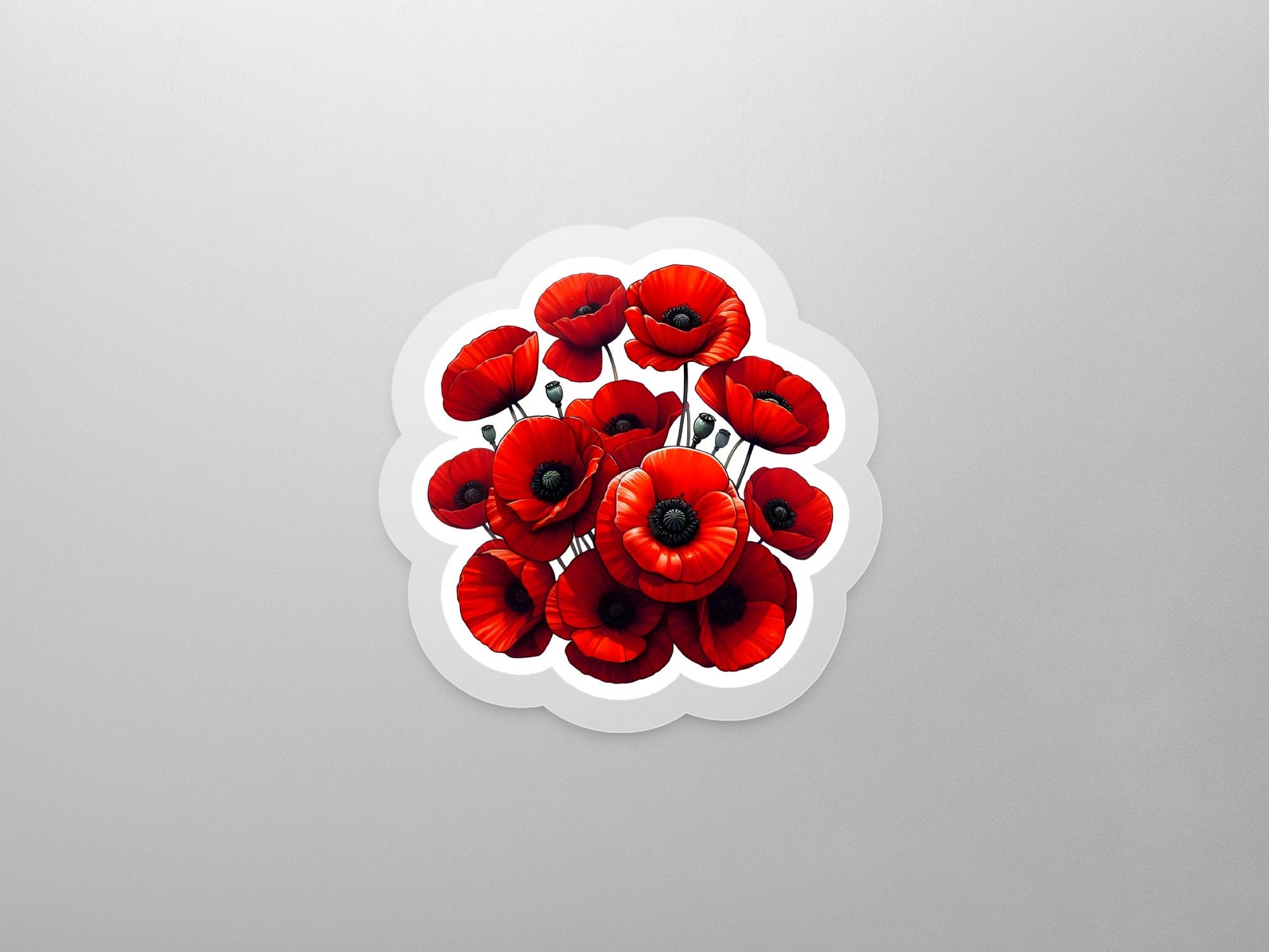 Remembrance Poppy Emblem - Etsy