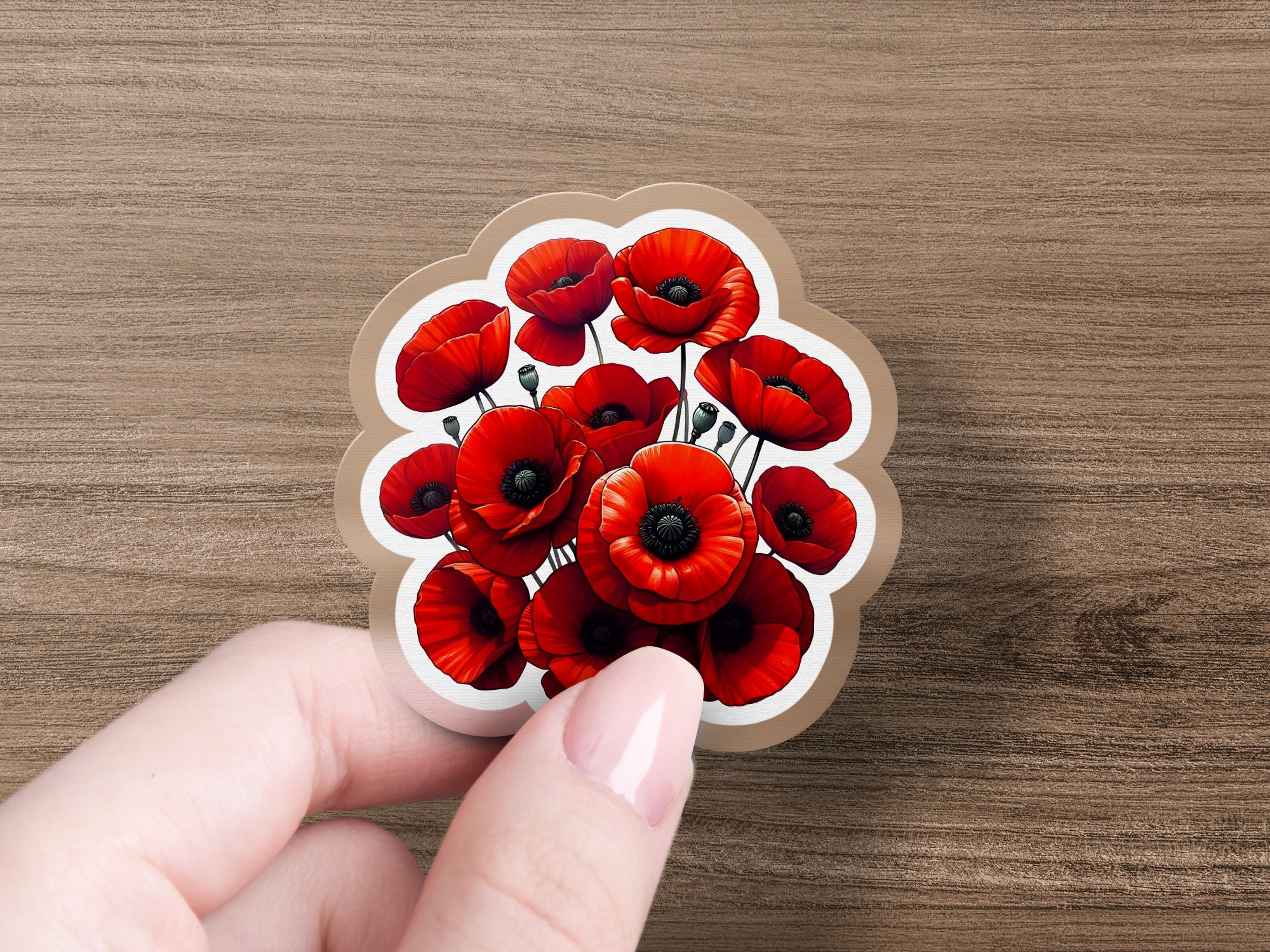 Remembrance Poppy Emblem - Etsy