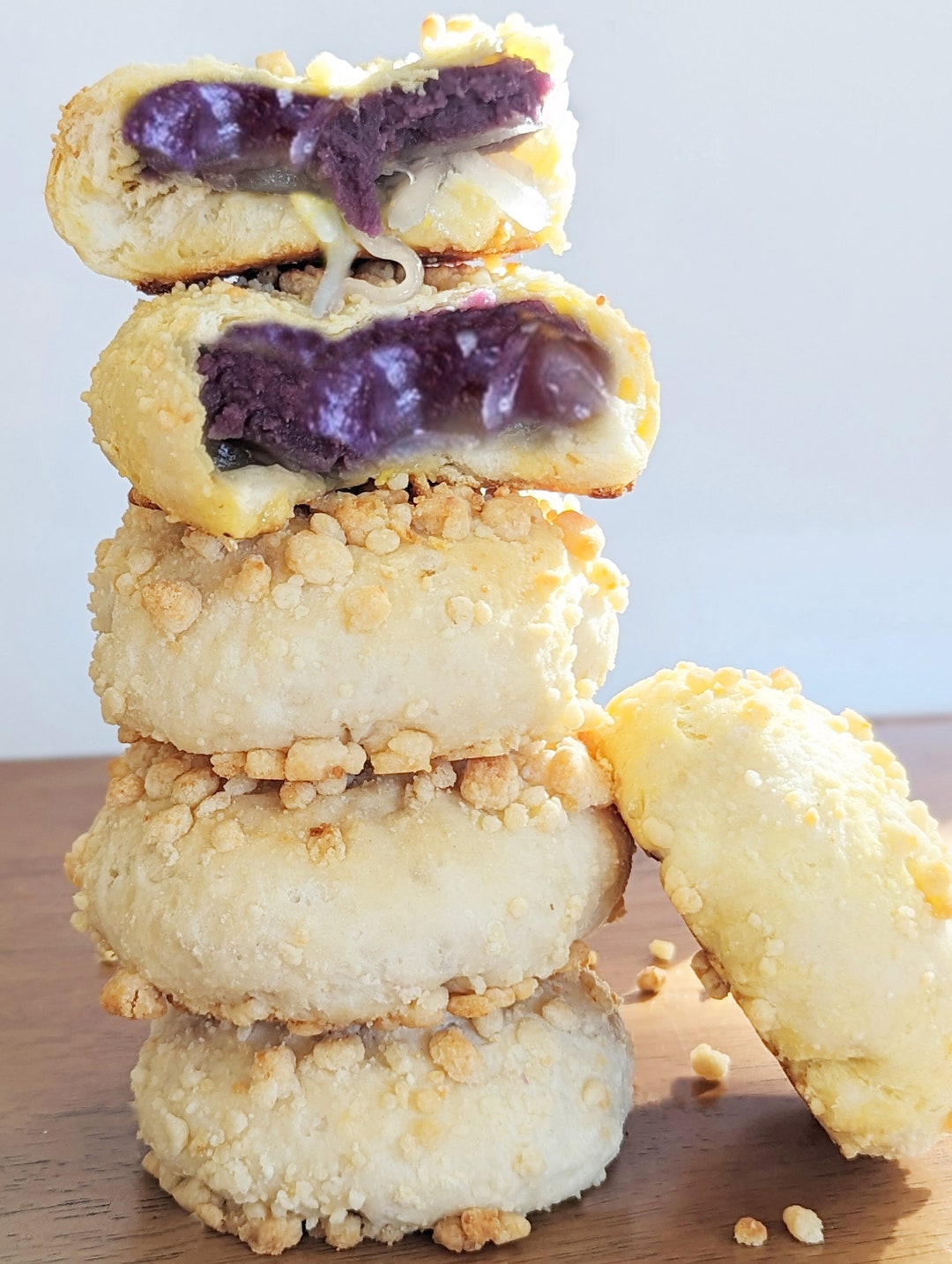 Filipino Ube Macapuno Cheese Bread Deliciously Soft, Milky and Cheesy ...