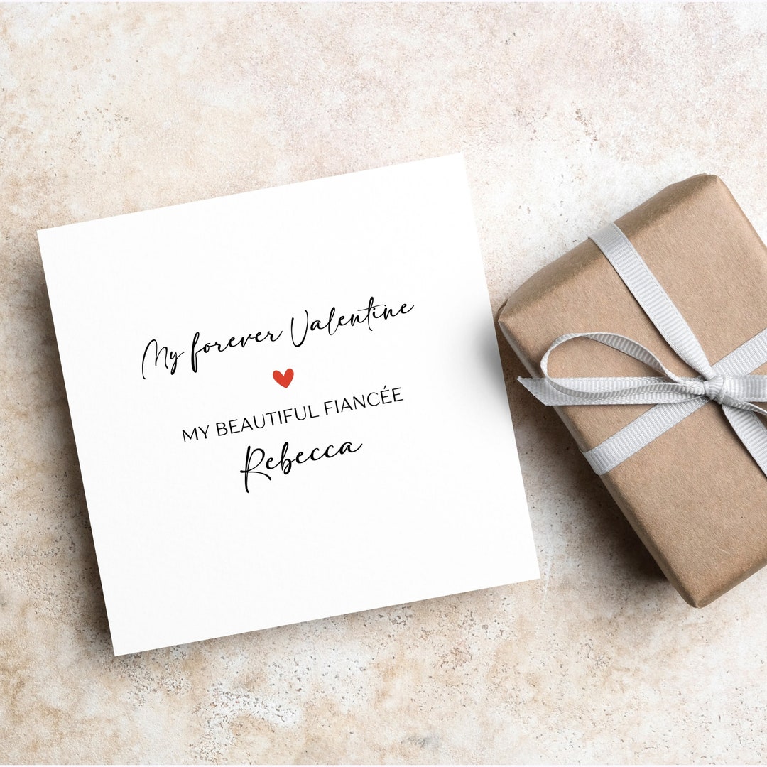 Valentine Card for Girlfriend, Forever Valentine Card for Girlfriend ...