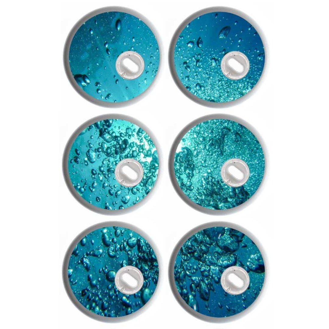 Set of 6 Freestyle Libre 3 Stickers Waterdrops - Etsy Australia