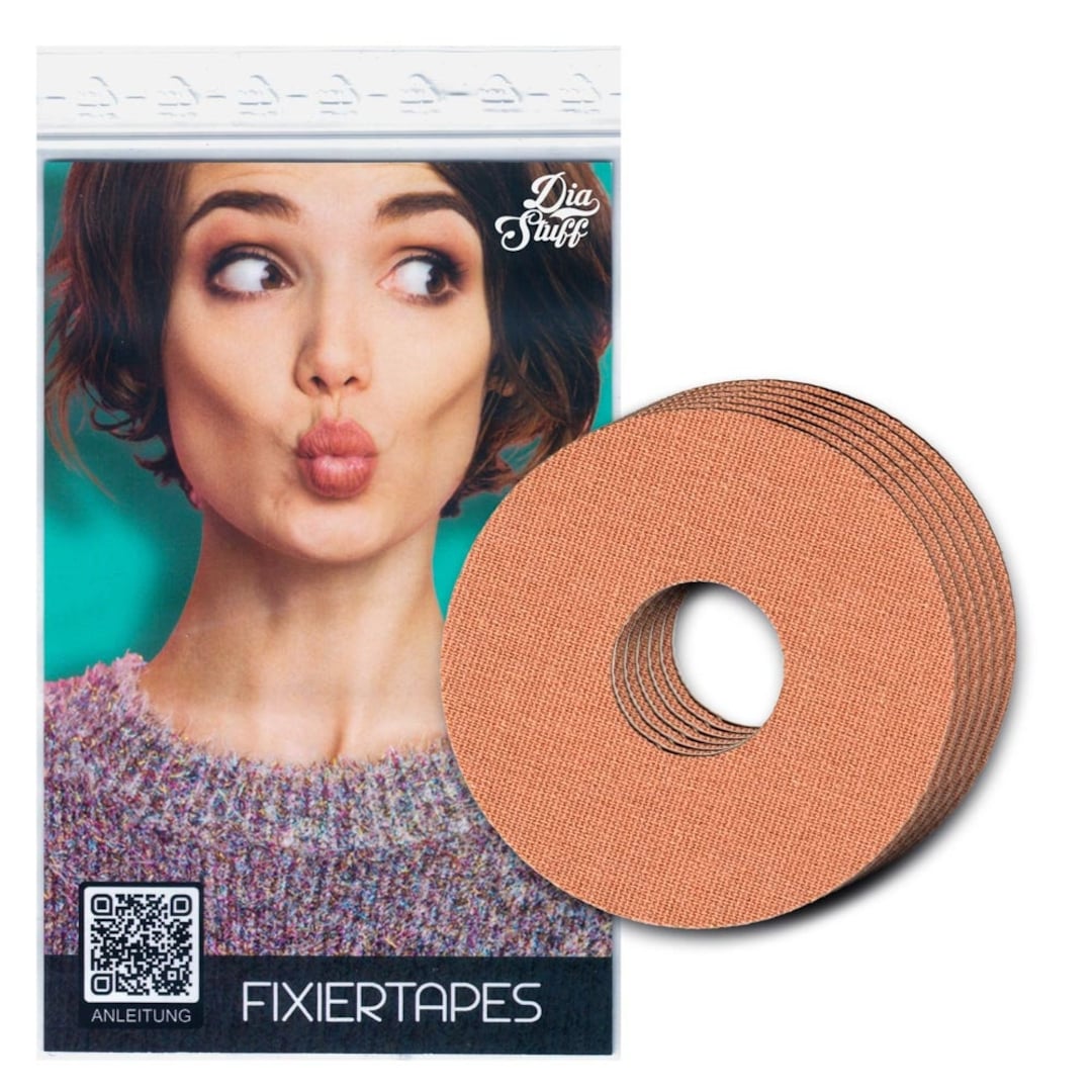 Freestyle Libre 3 Fixing Plasters Round for FLEX Tape Beige 10 Fixing ...