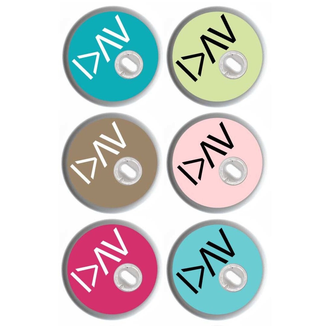 Set of 6 Freestyle Libre 3 Stickers IΛv I Am Bigger Than My Highs and ...