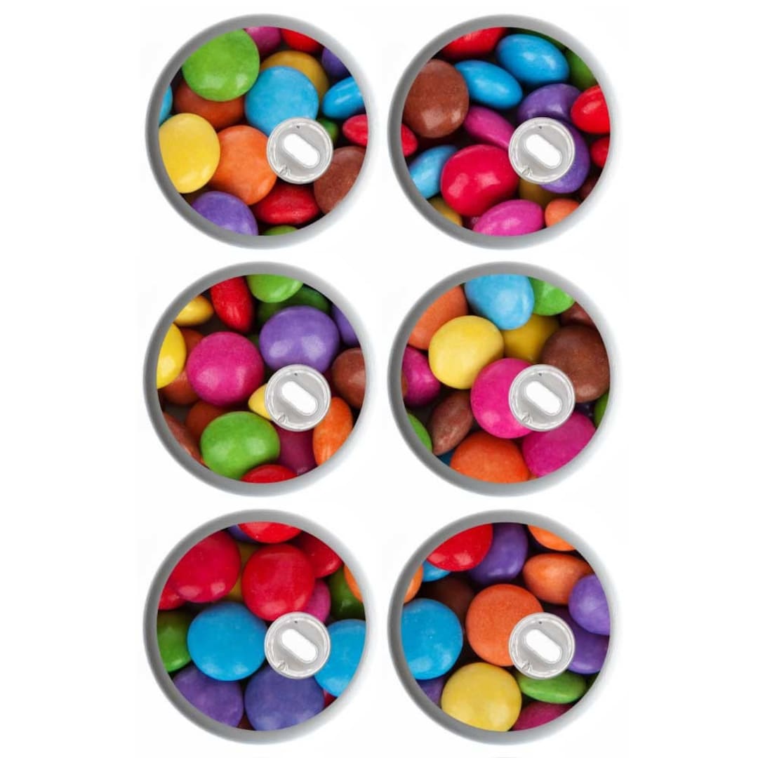 Set of 6 Freestyle Libre 3 Stickers Smarties - Etsy