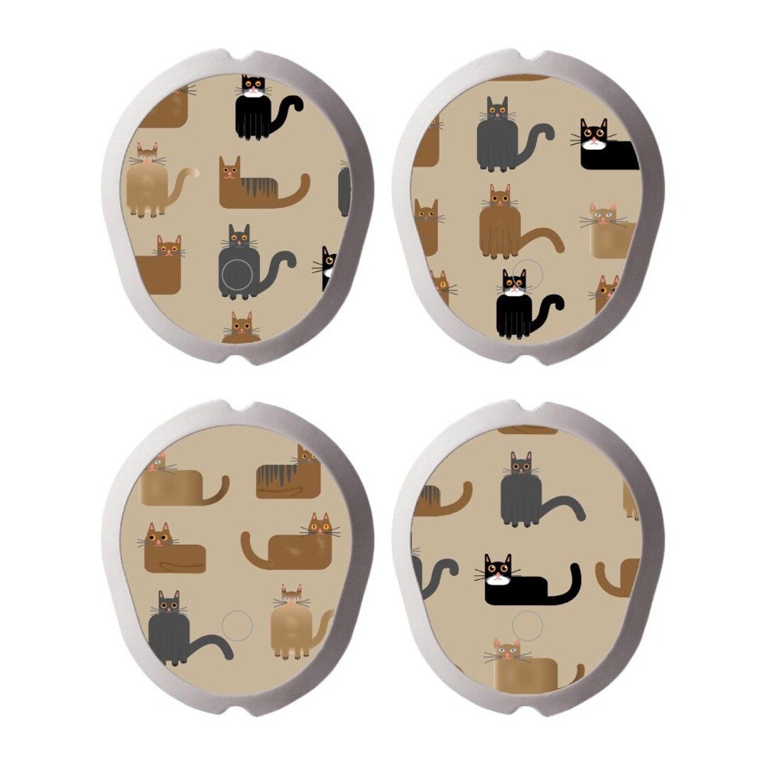Set of 4 Dexcom G7 Sensor Stickers - Cats - Etsy