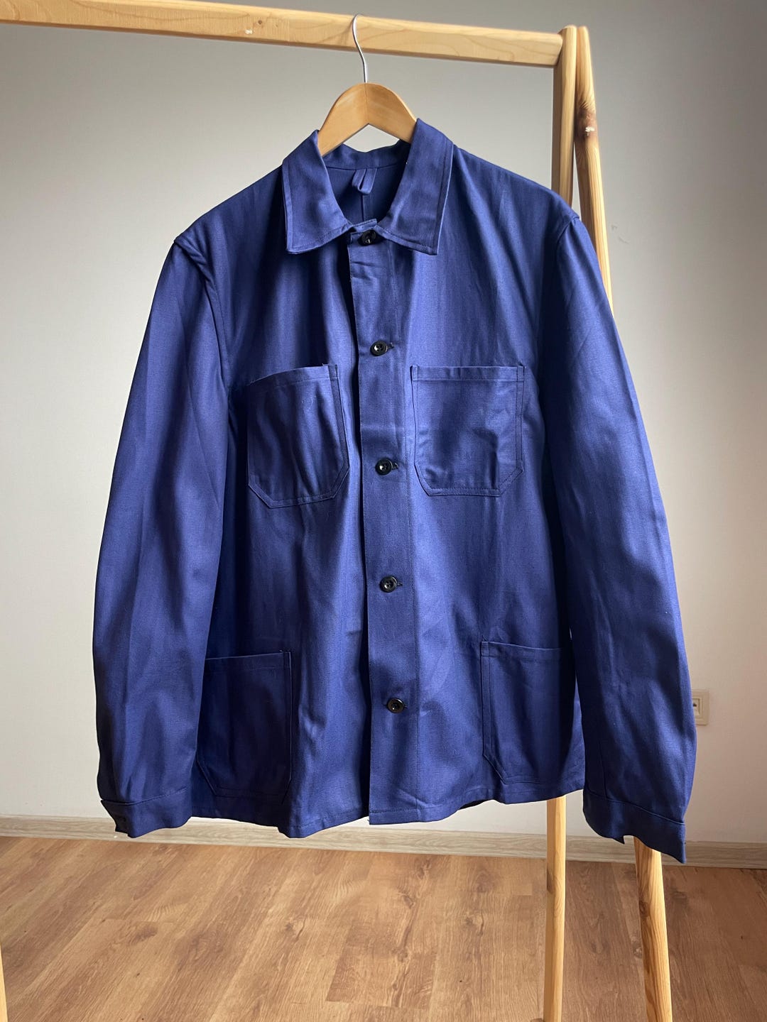 Deadstock Vintage 80's HBT Franz Weiss Austrian Work Jacket Size EUR 54 ...