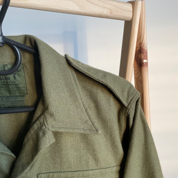 British Army Vintage Military M37 Wool Flannel Shirt … - Gem