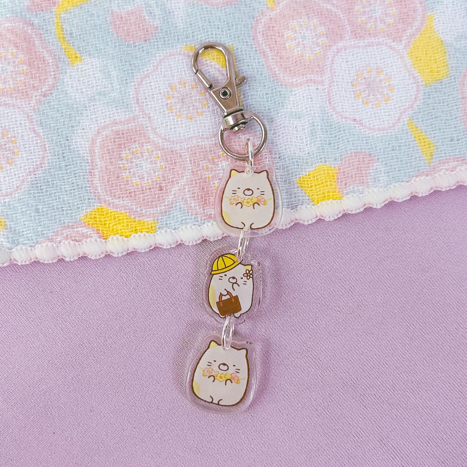 Life in the Corner Characters Kawaii Acrylic Keychain - Etsy