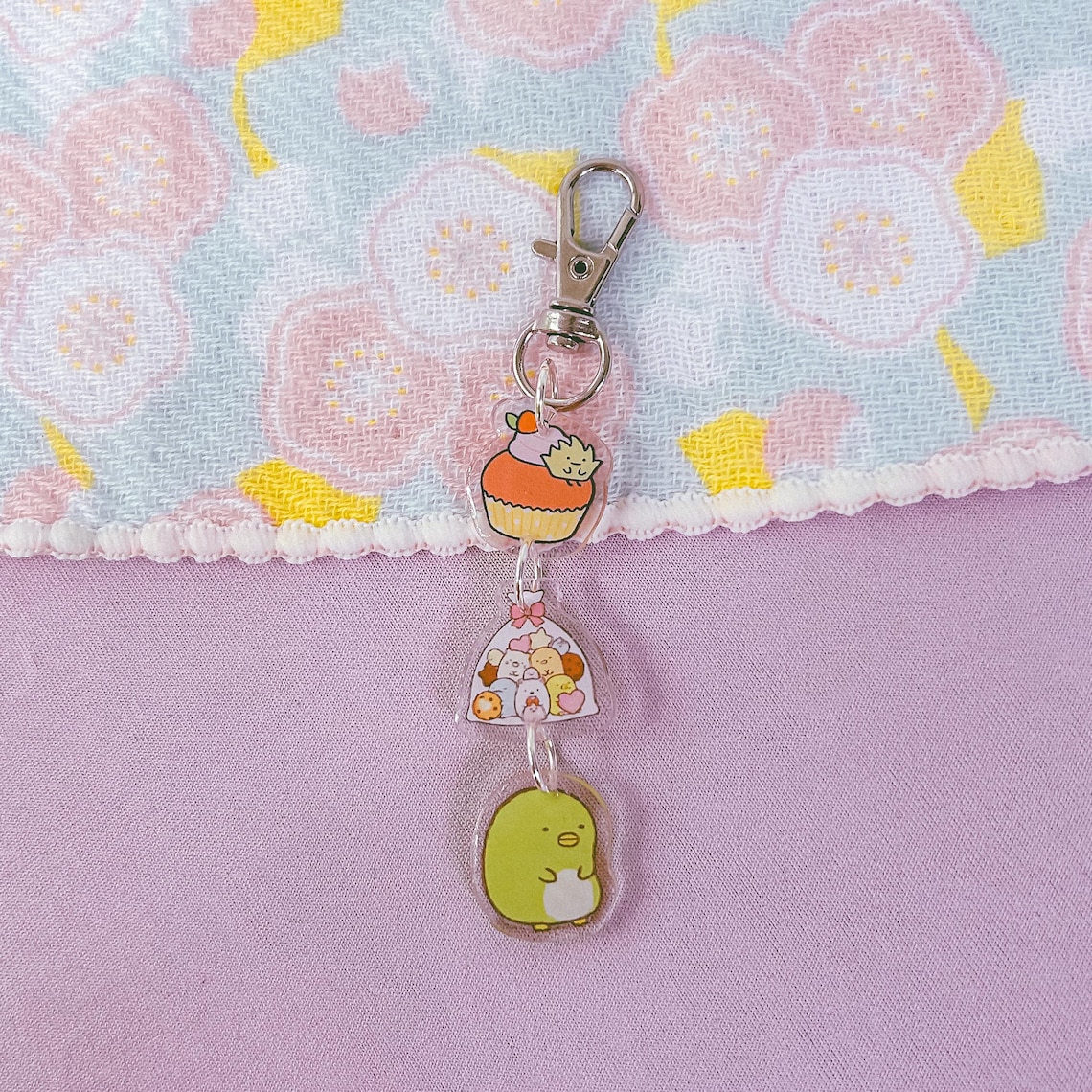 Life in the Corner Characters Kawaii Acrylic Keychain - Etsy