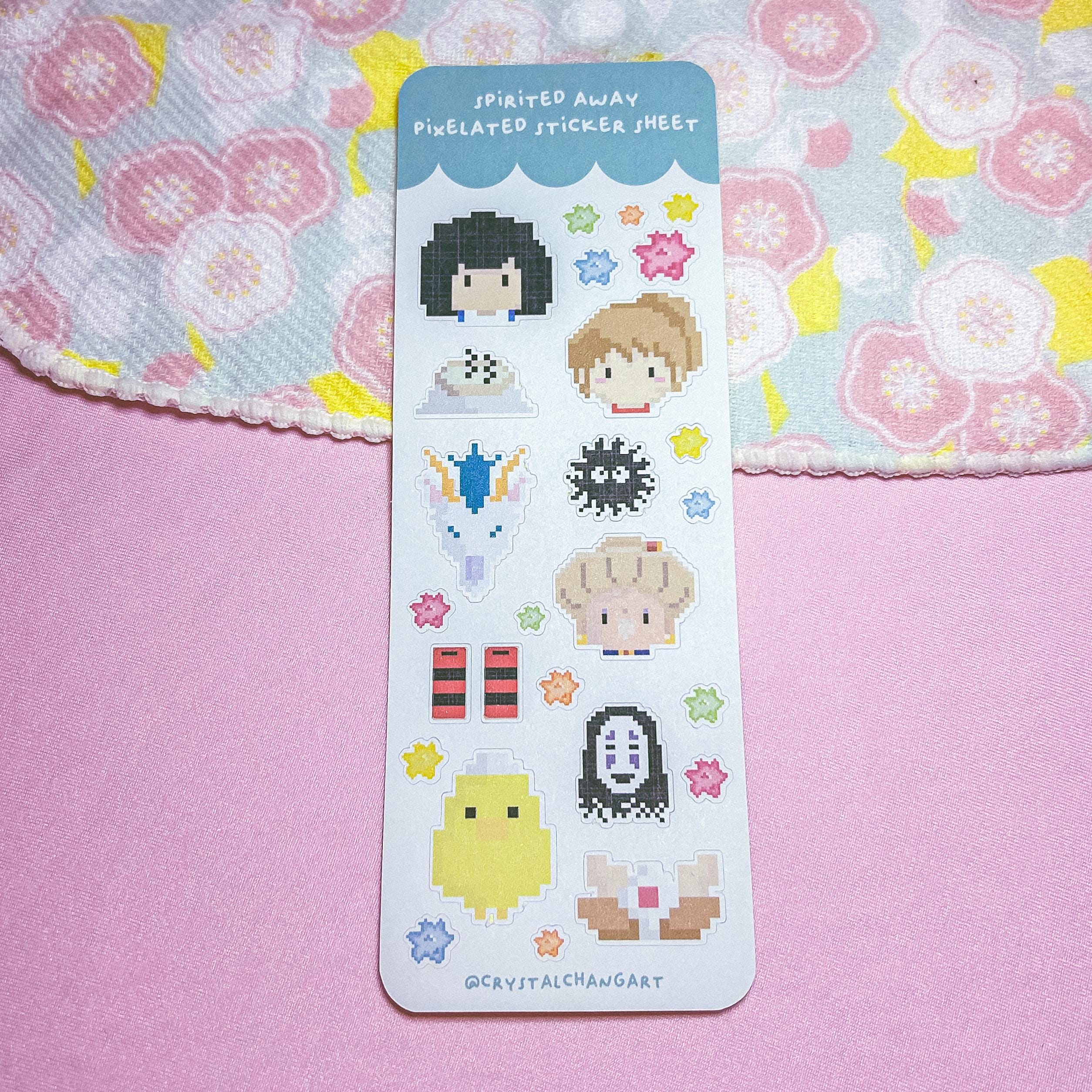 Studio Ghibli Sticker Sheets | Deco Stickers | Journaling | Stationery ...