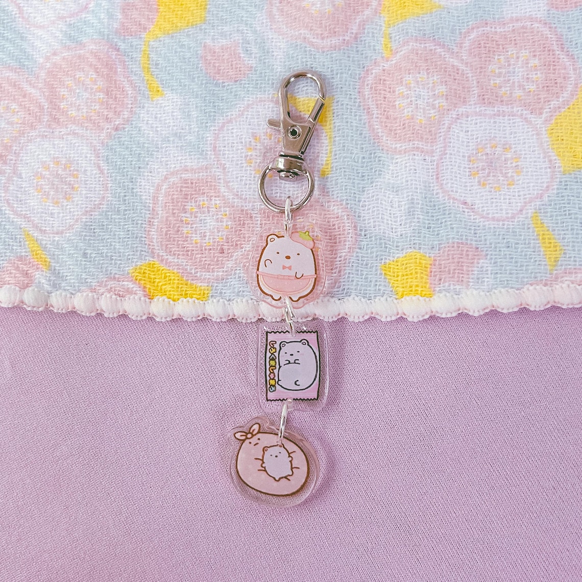 Life in the Corner Characters Kawaii Acrylic Keychain - Etsy