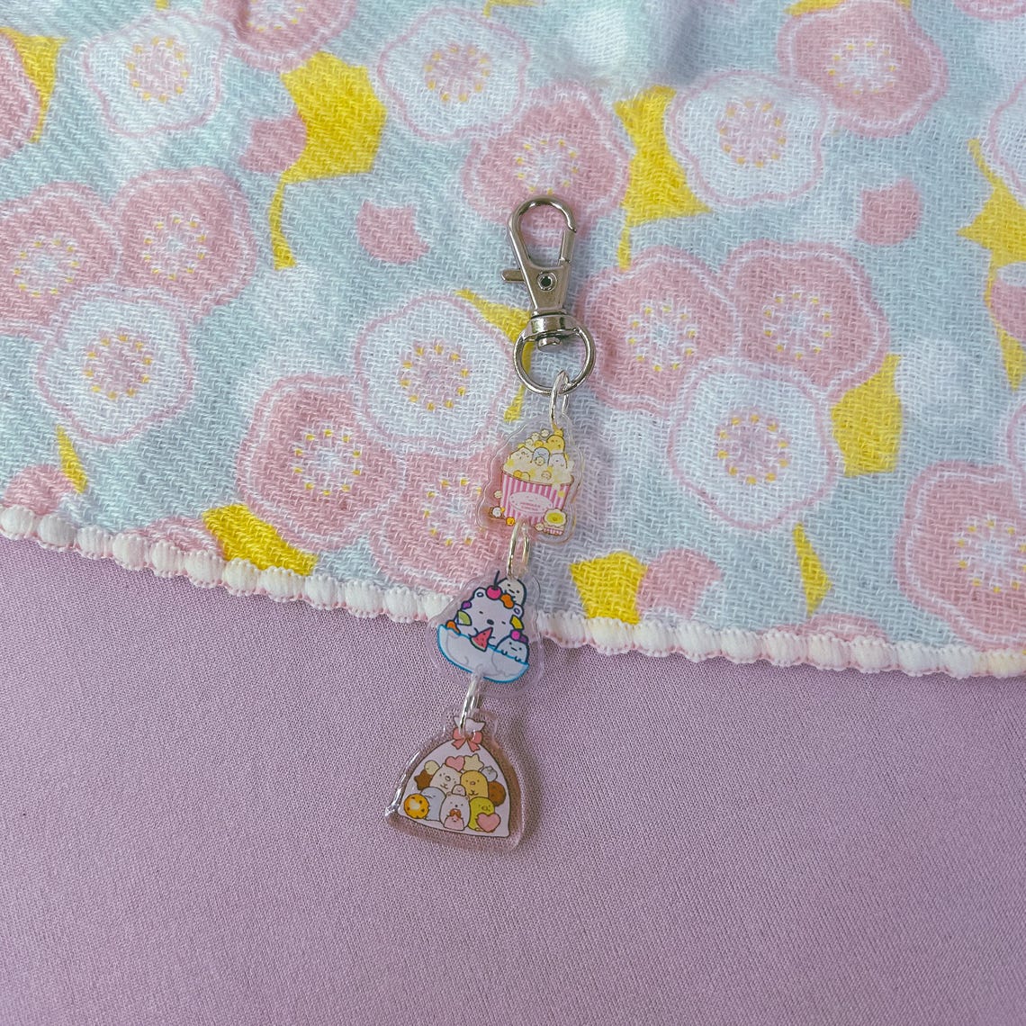 Life in the Corner Characters Kawaii Acrylic Keychain - Etsy