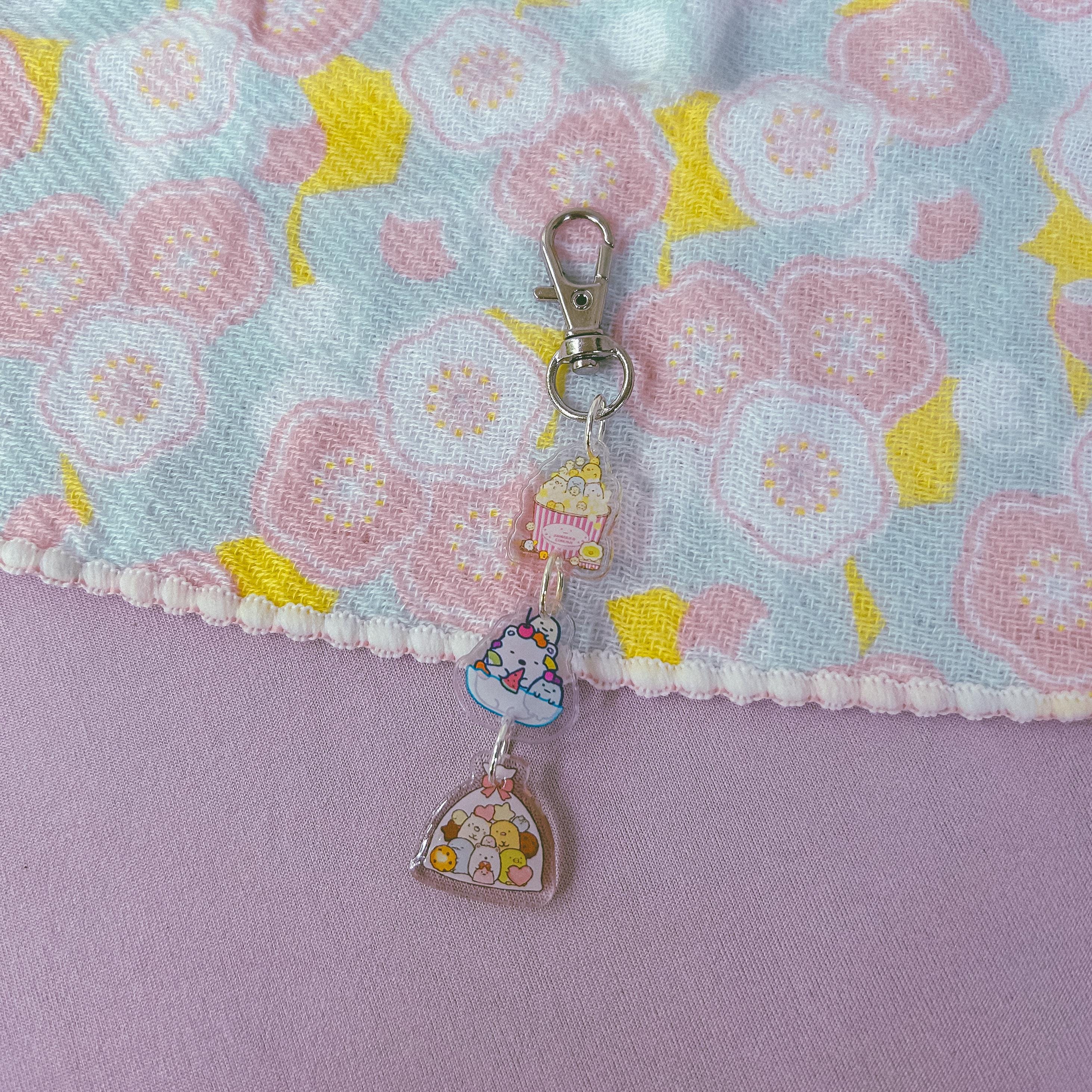 Life in the Corner Characters Kawaii Acrylic Keychain - Etsy